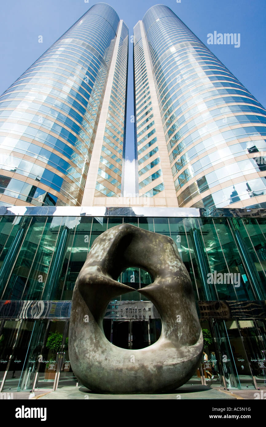 One and Two Exchange Square Building Hong Kong SAR Stock Photo - Alamy
