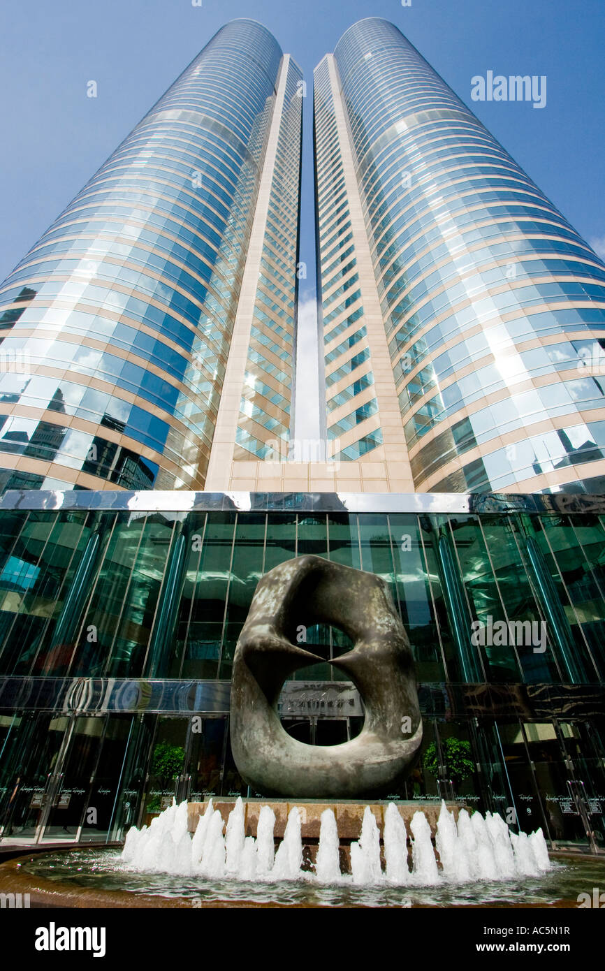 One and Two Exchange Square Building Hong Kong SAR Stock Photo - Alamy