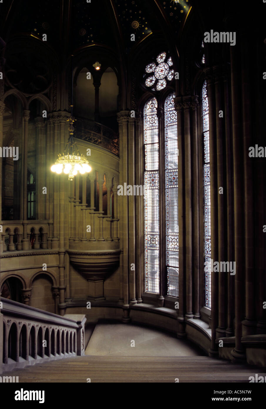 Manchester town hall interior hi-res stock photography and images - Alamy