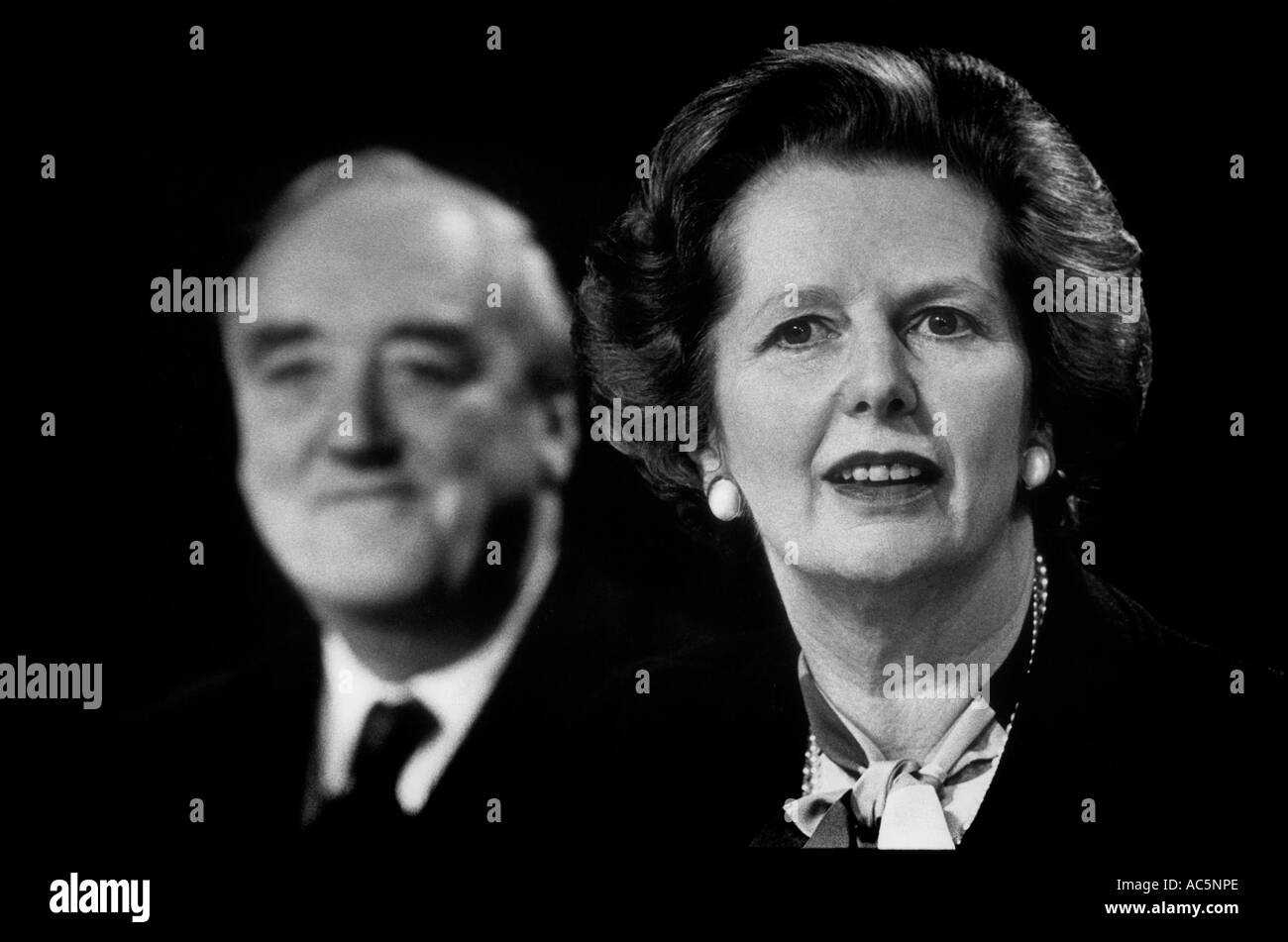 Thatcher 1983 conference hi-res stock photography and images - Alamy