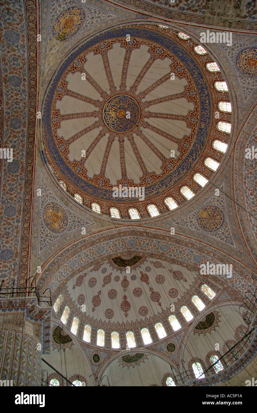 Europa Europe Tuerkei Türkei Turkey Istanbul Blaue Moschee Blue Mosque ...