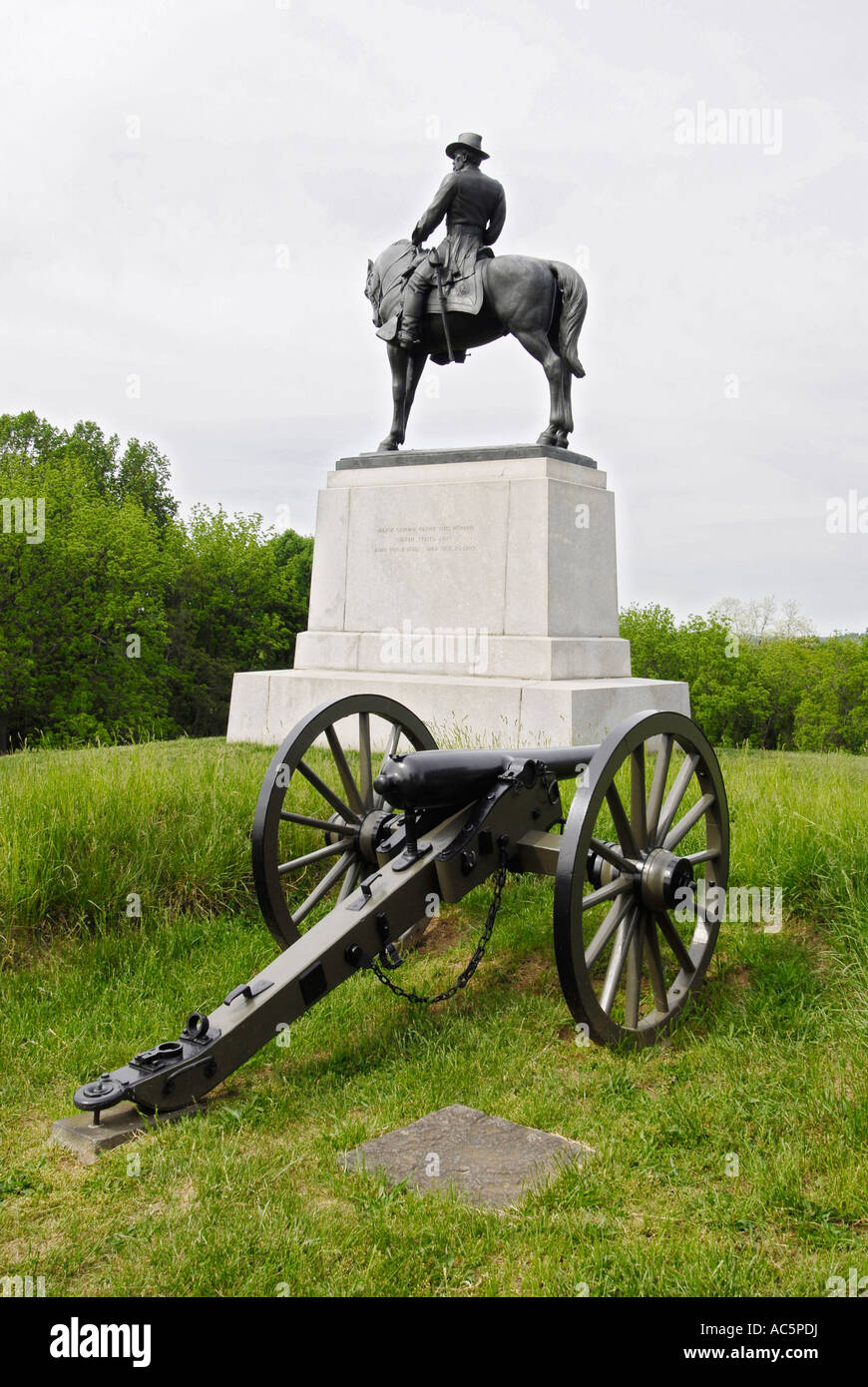 Memorial to Major General Oliver Howard of Maine at the Gettysburg ...