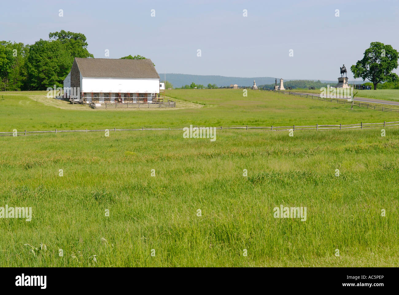Civil War Hospital at the Edward McPherson farm at Gettysburg National ...
