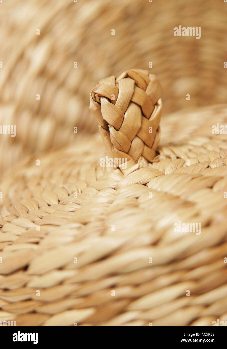 Abstract image of weaved straw baskets and their lids Stock Photo - Alamy
