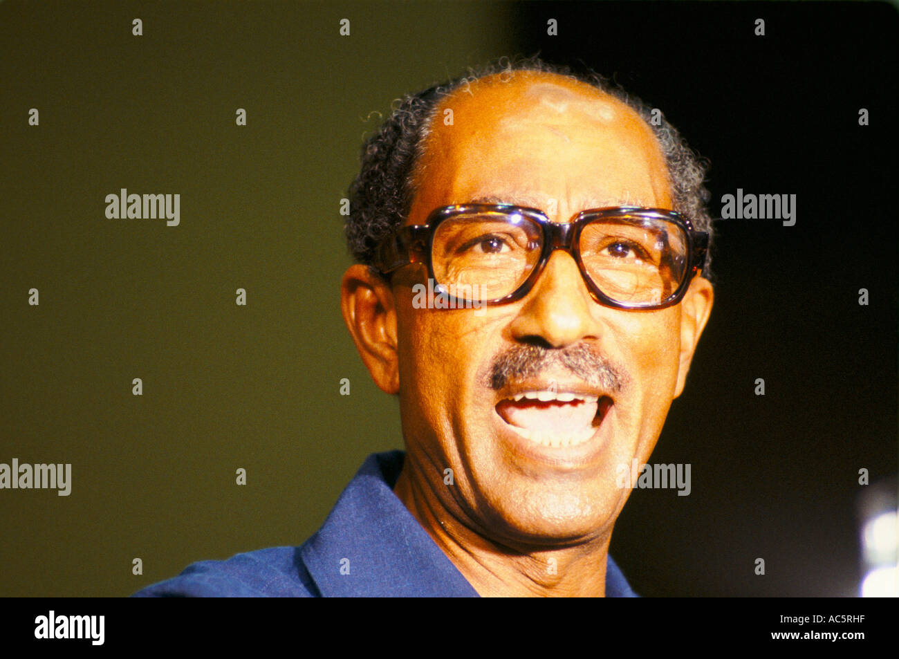 Egyptian President Anwar Sadat High Resolution Stock Photography and ...