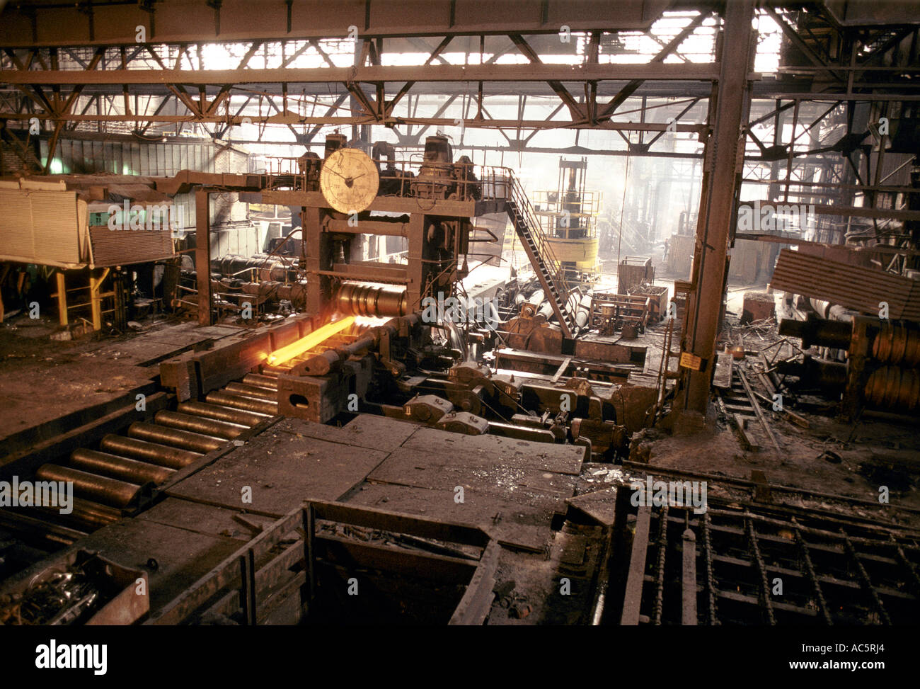 Steel rolling machine hi-res stock photography and images - Alamy