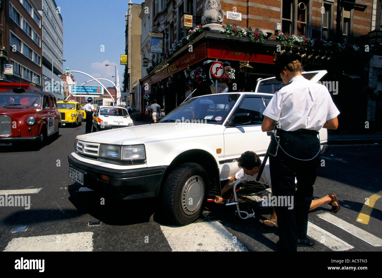 London Traffic Congestion Pedestrian High Resolution Stock Photography ...