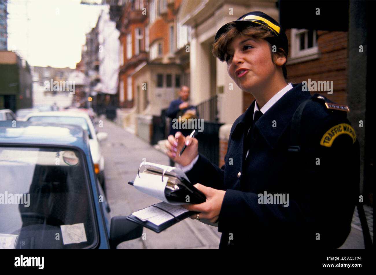 Occupation work traffic wardens hi-res stock photography and images - Alamy