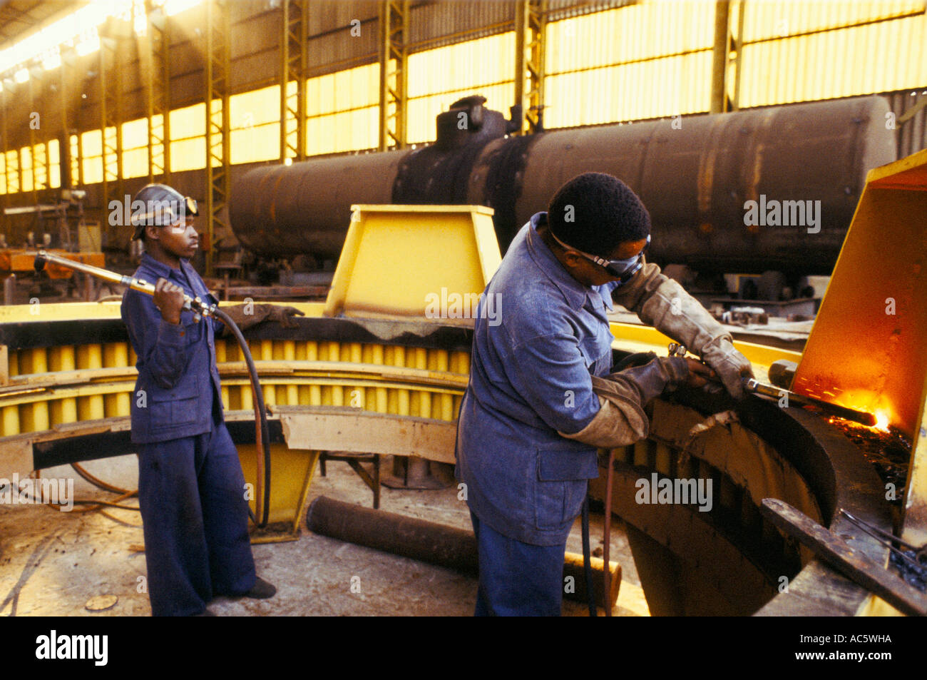 Worker in metal rolling factory hi-res stock photography and images - Alamy