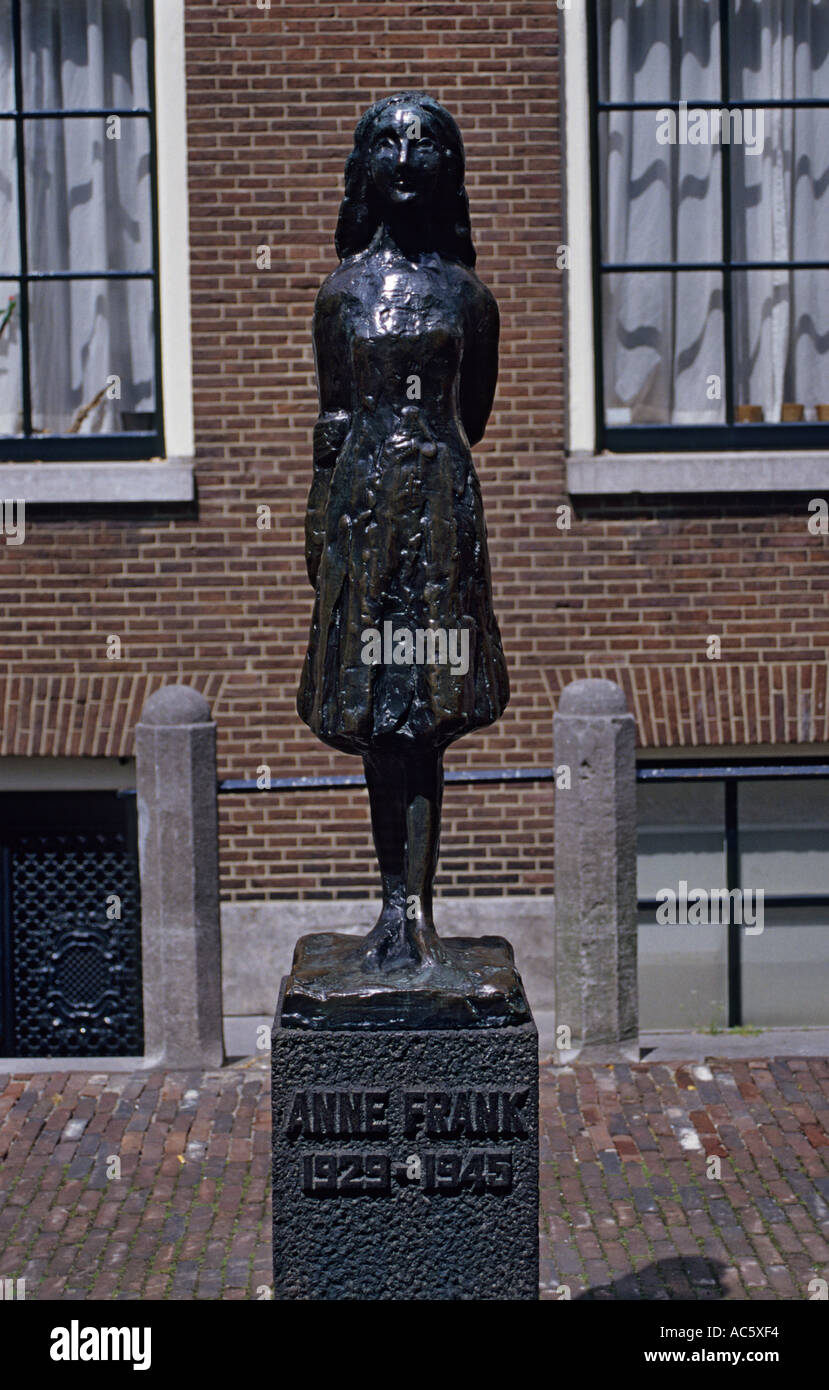 Anne frank statue museum hi-res stock photography and images - Alamy
