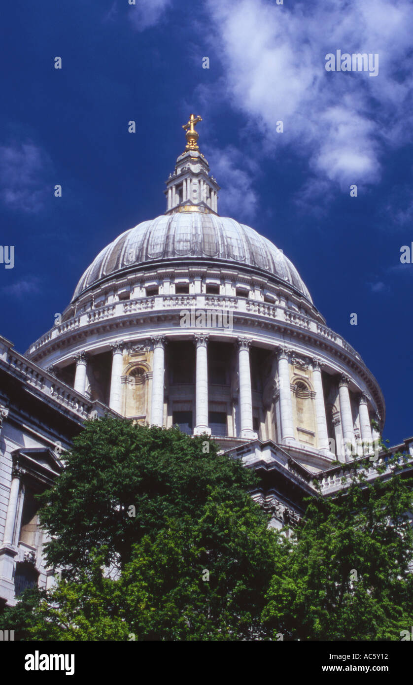 St Paul s Cathedral The Dome London Stock Photo - Alamy