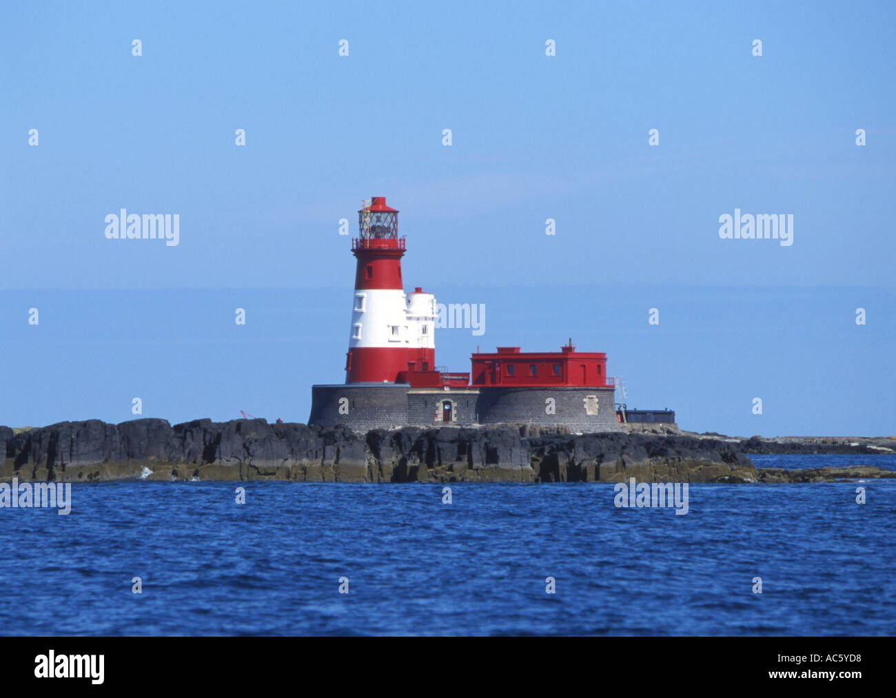 Longstone Lighthouse Farne Islands Northumberland Stock Photo - Alamy
