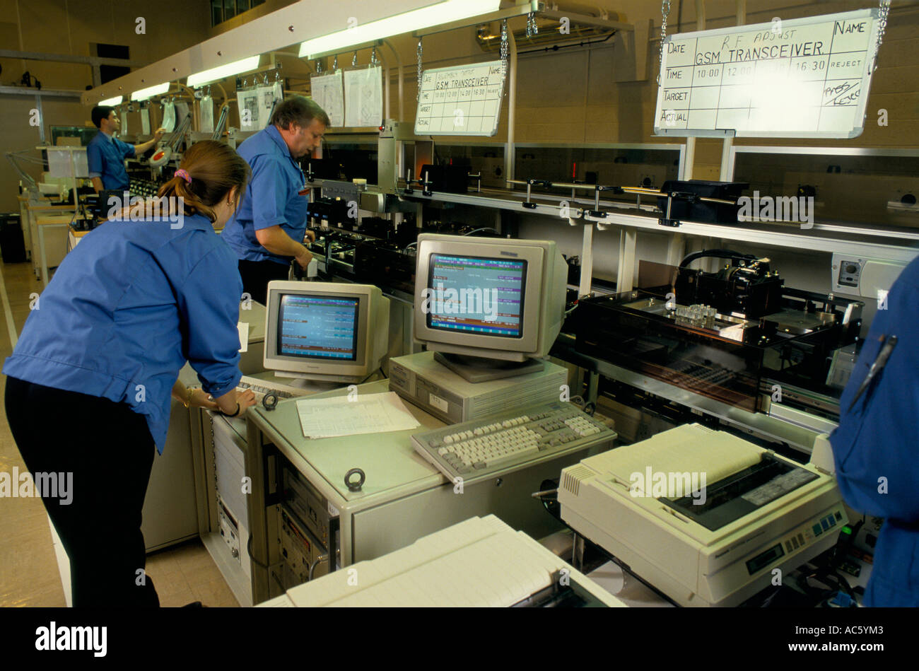 Mobile Phone Assembly Line High Resolution Stock Photography and Images ...