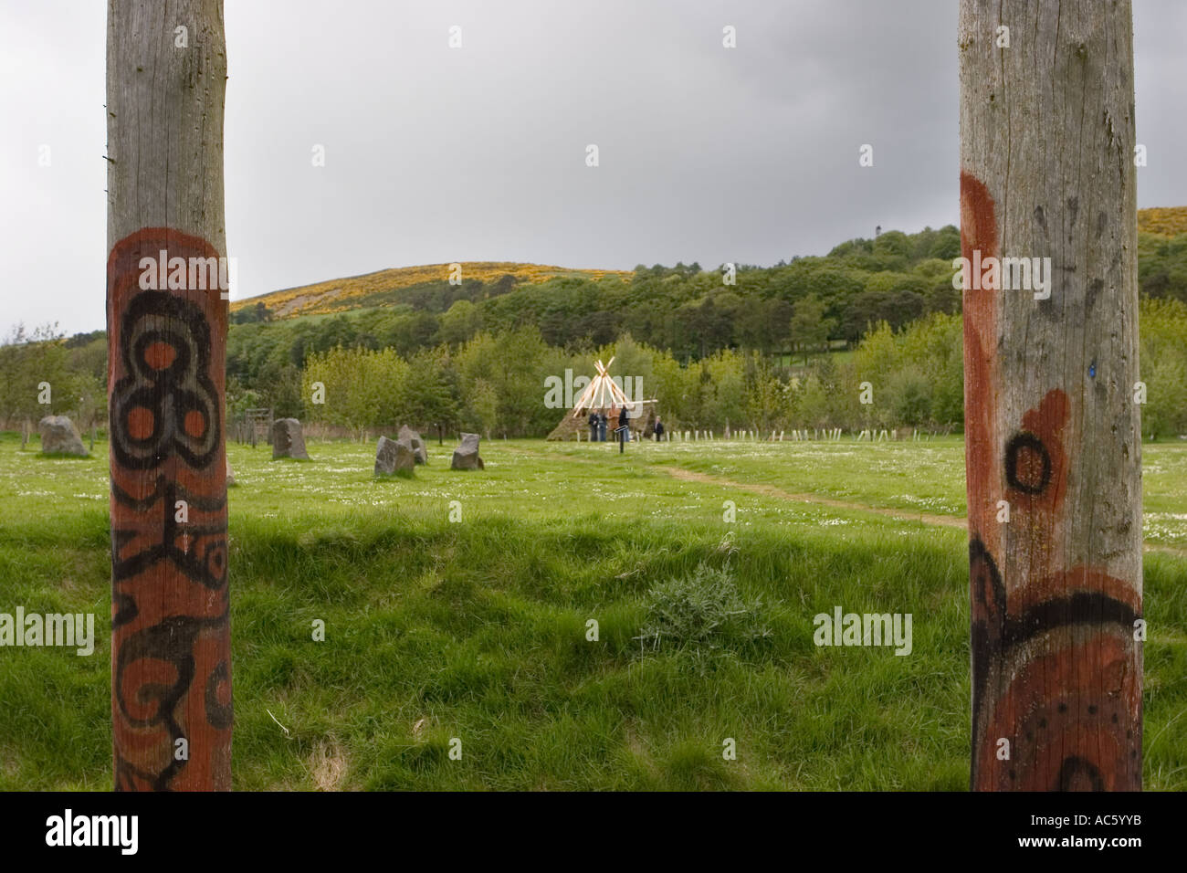 Archaeolink rural settlement hi-res stock photography and images - Alamy