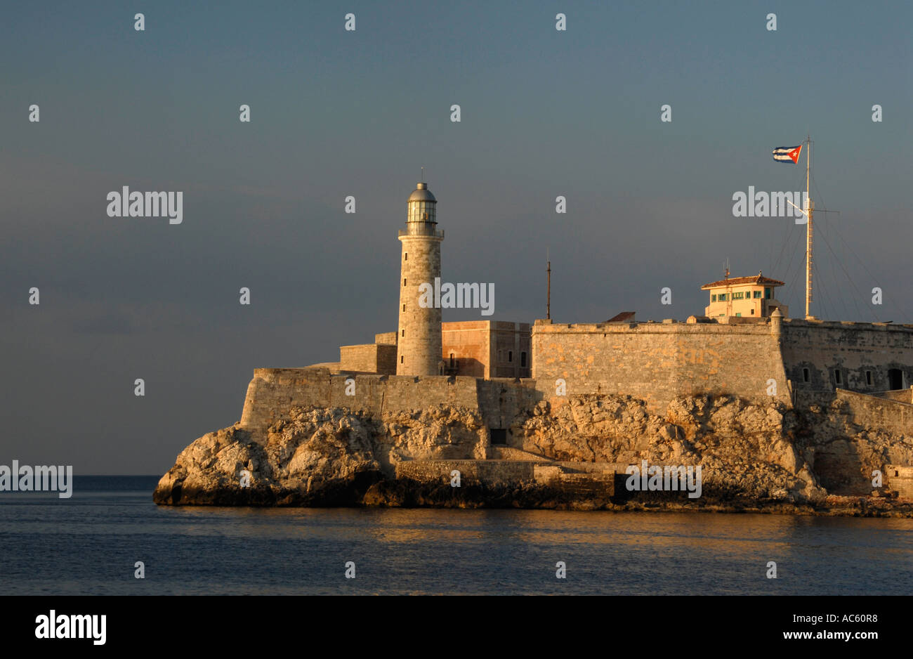 Cuban lighthouse in Havana Stock Photo - Alamy