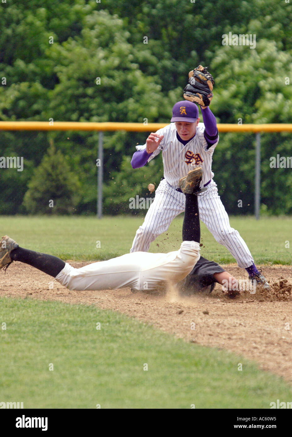 Second base hi-res stock photography and images - Alamy