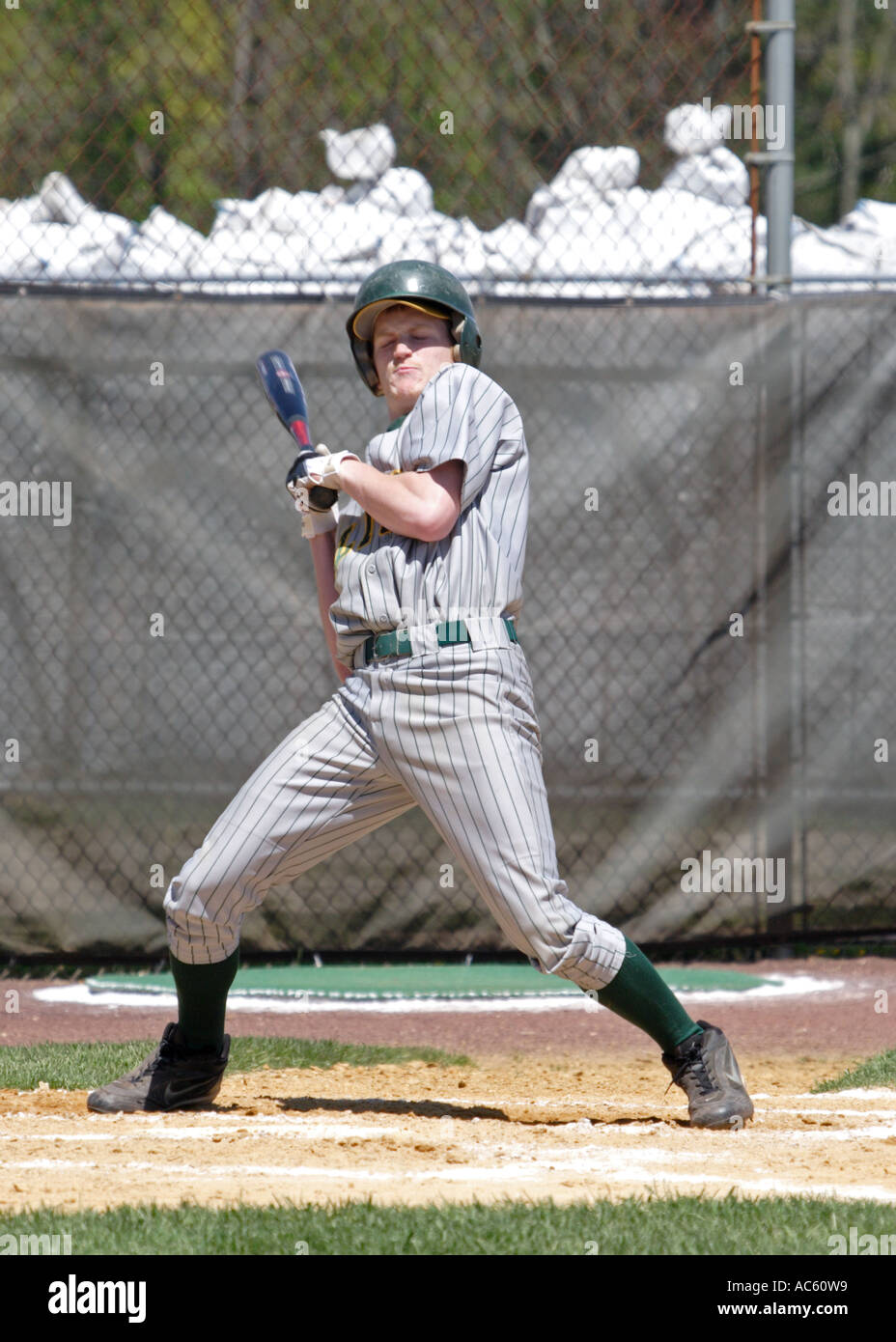 High school baseball beanball hi-res stock photography and images - Alamy