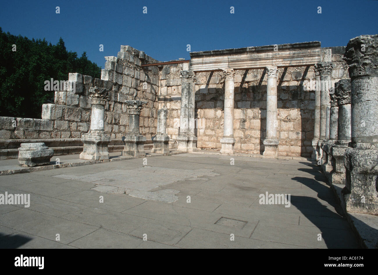 Capernaum synagogue hi-res stock photography and images - Alamy
