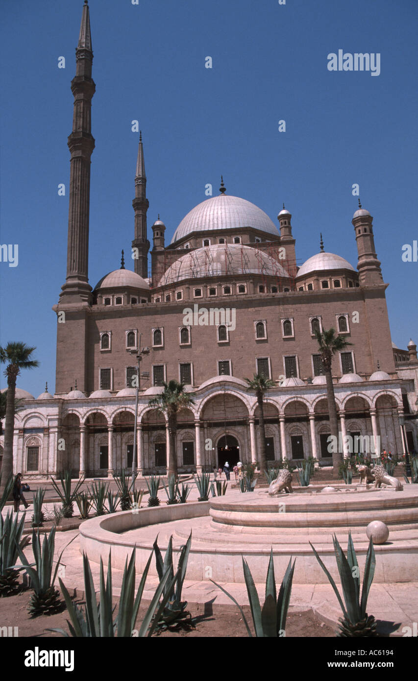 Mosque of Mohammed Ali Citadel Cairo Egypt Stock Photo - Alamy