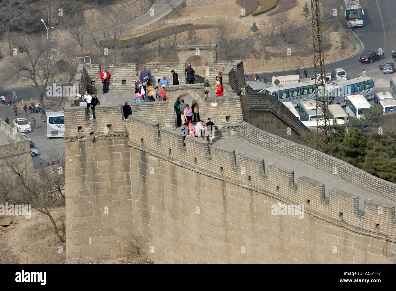 Great Wall of China at Badaling, Beijing China Stock Photo - Alamy