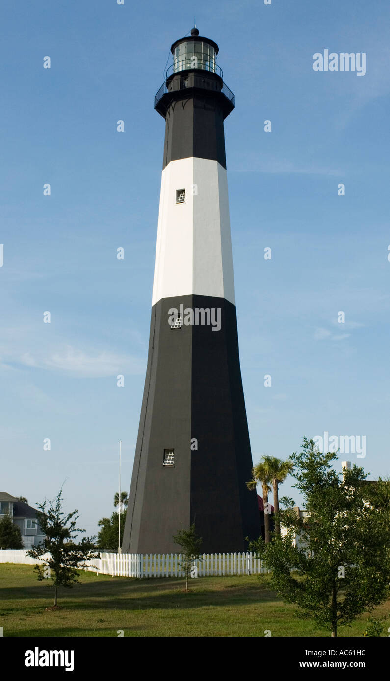 Tybee Island Lighthouse Georgia USA Stock Photo - Alamy