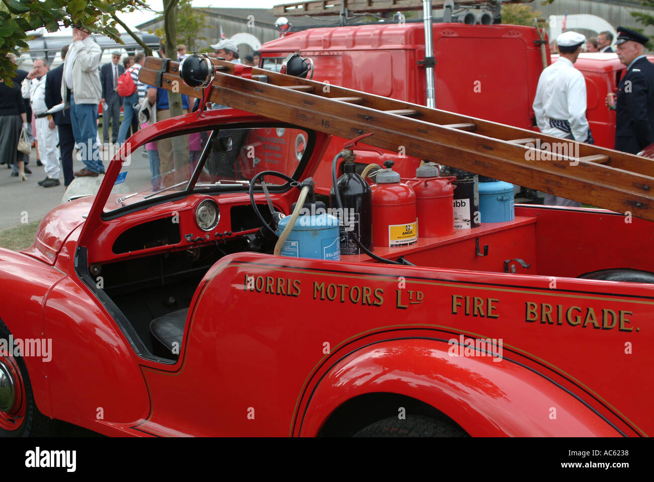 Morris Motors Ltd Fire Brigade Vehicle at Goodwood Revival Meeting 2003 ...