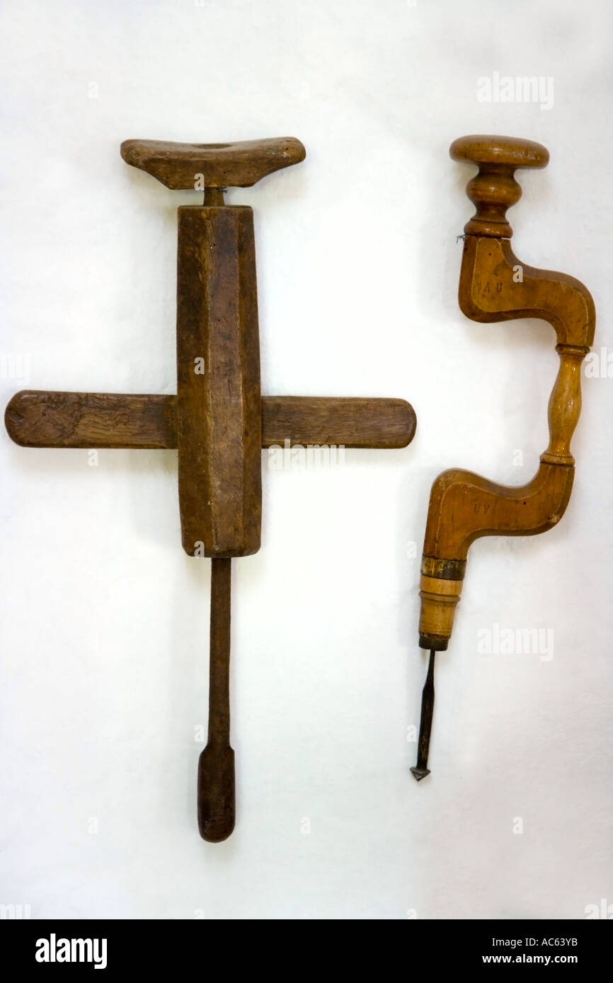 Old fashioned drill hi-res stock photography and images - Alamy