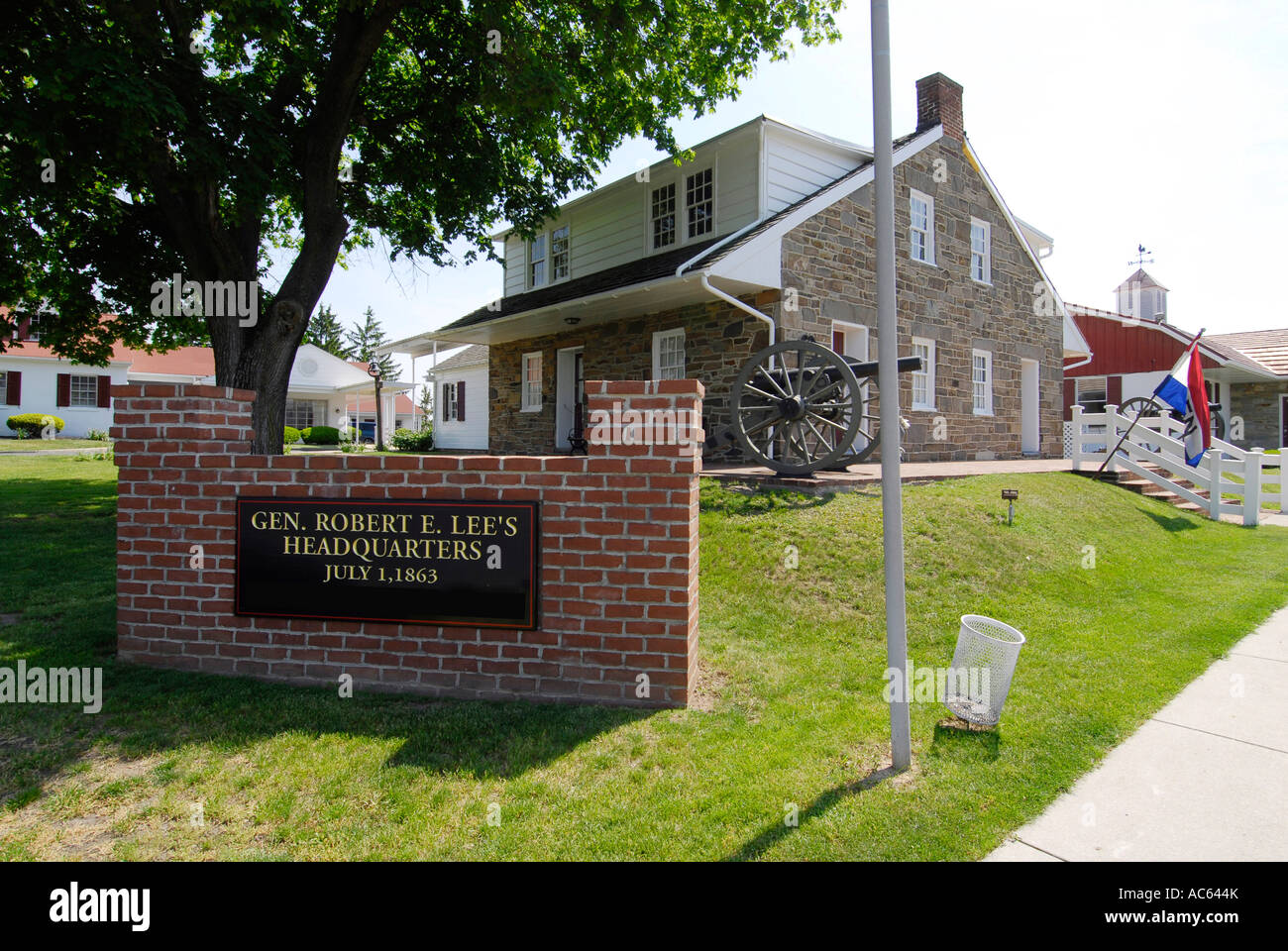 General Robert E Lee s headquarters at the Gettysburg National ...