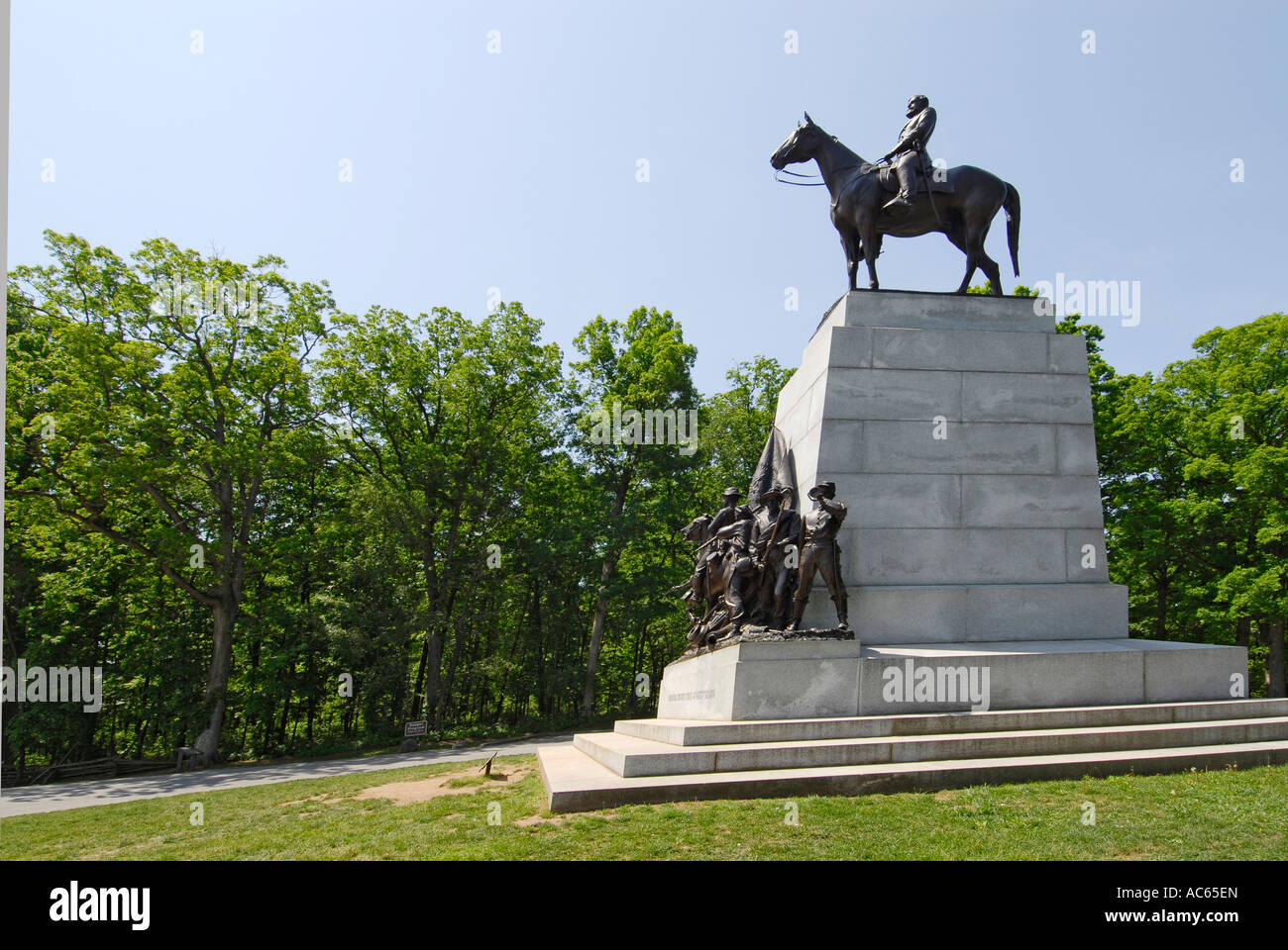 Virginia memorial gettysburg hi-res stock photography and images - Alamy
