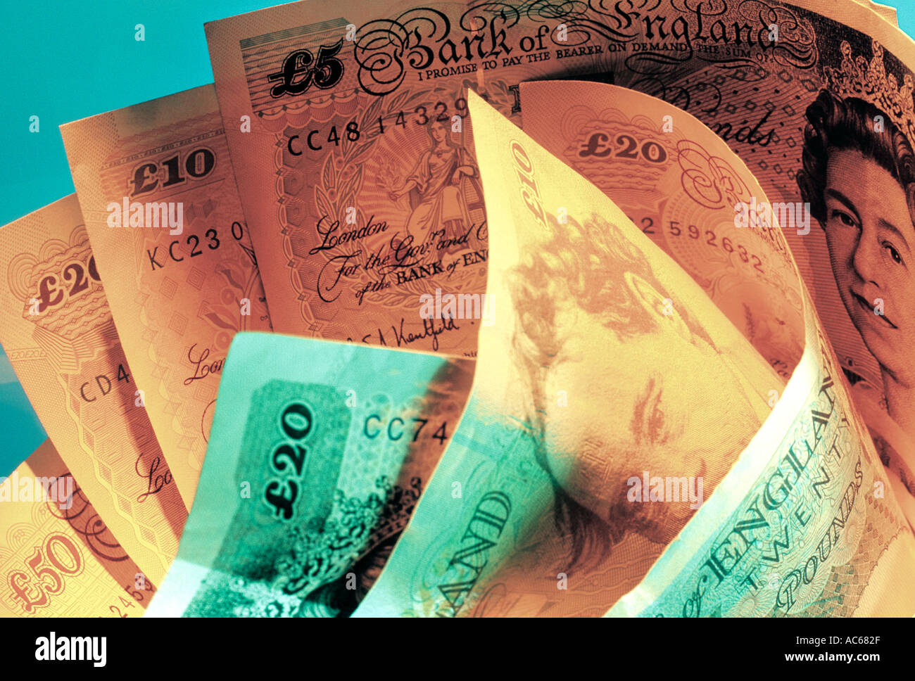 UK Bank notes Stock Photo - Alamy
