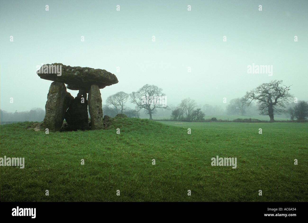 St Lythans Burial Chamber St Nicholas South Glamorgan Wales Neolithic ...