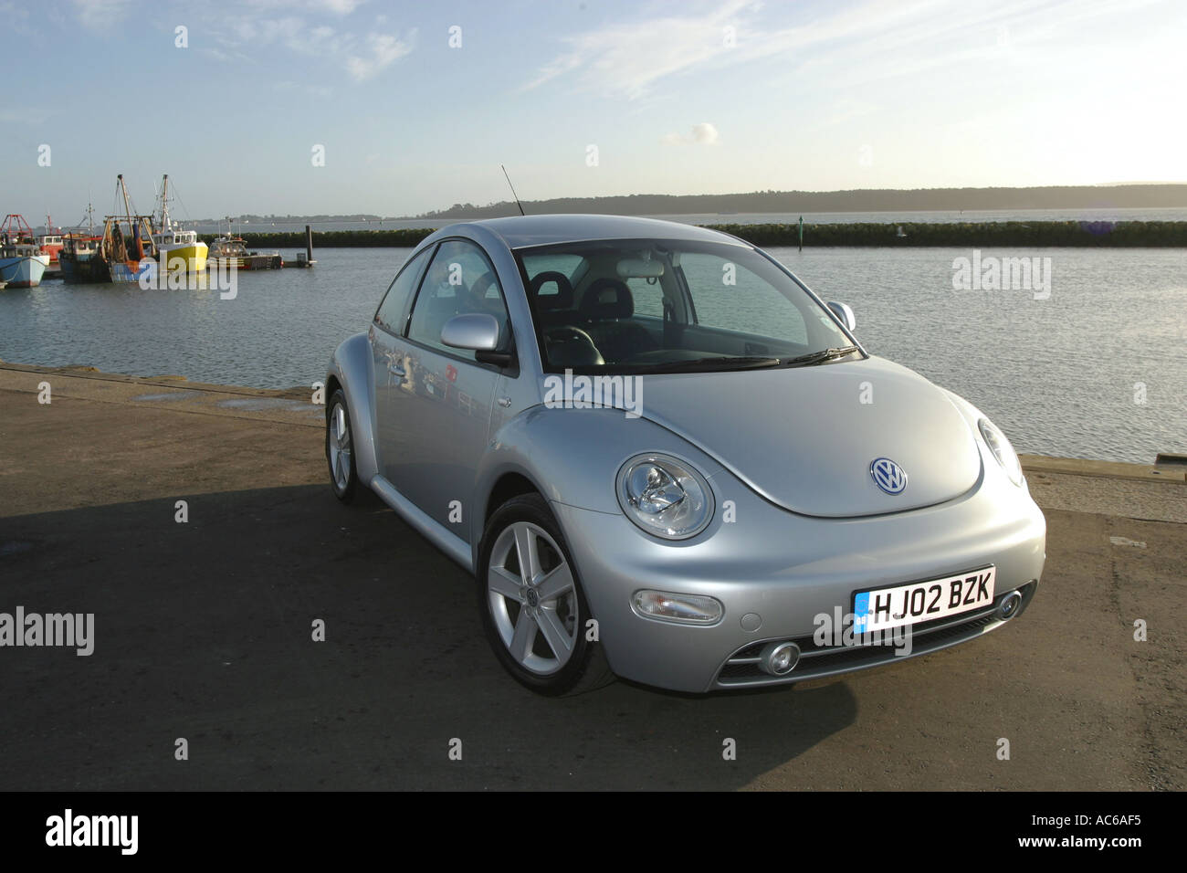 Silver vw beetle volkswagen hi-res stock photography and images - Alamy