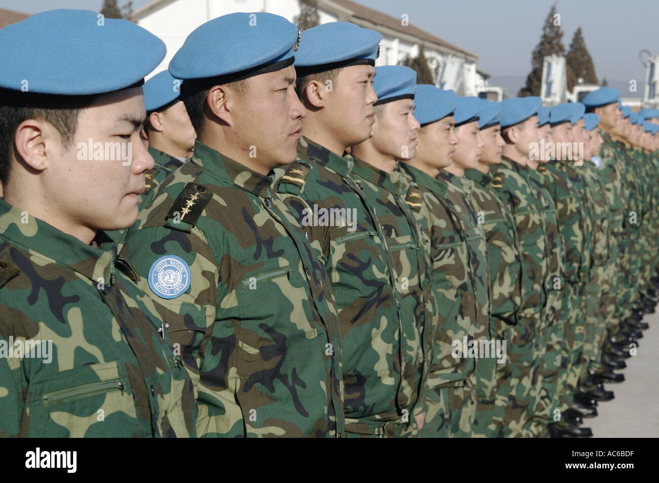 Un peacekeepers china hi-res stock photography and images - Alamy