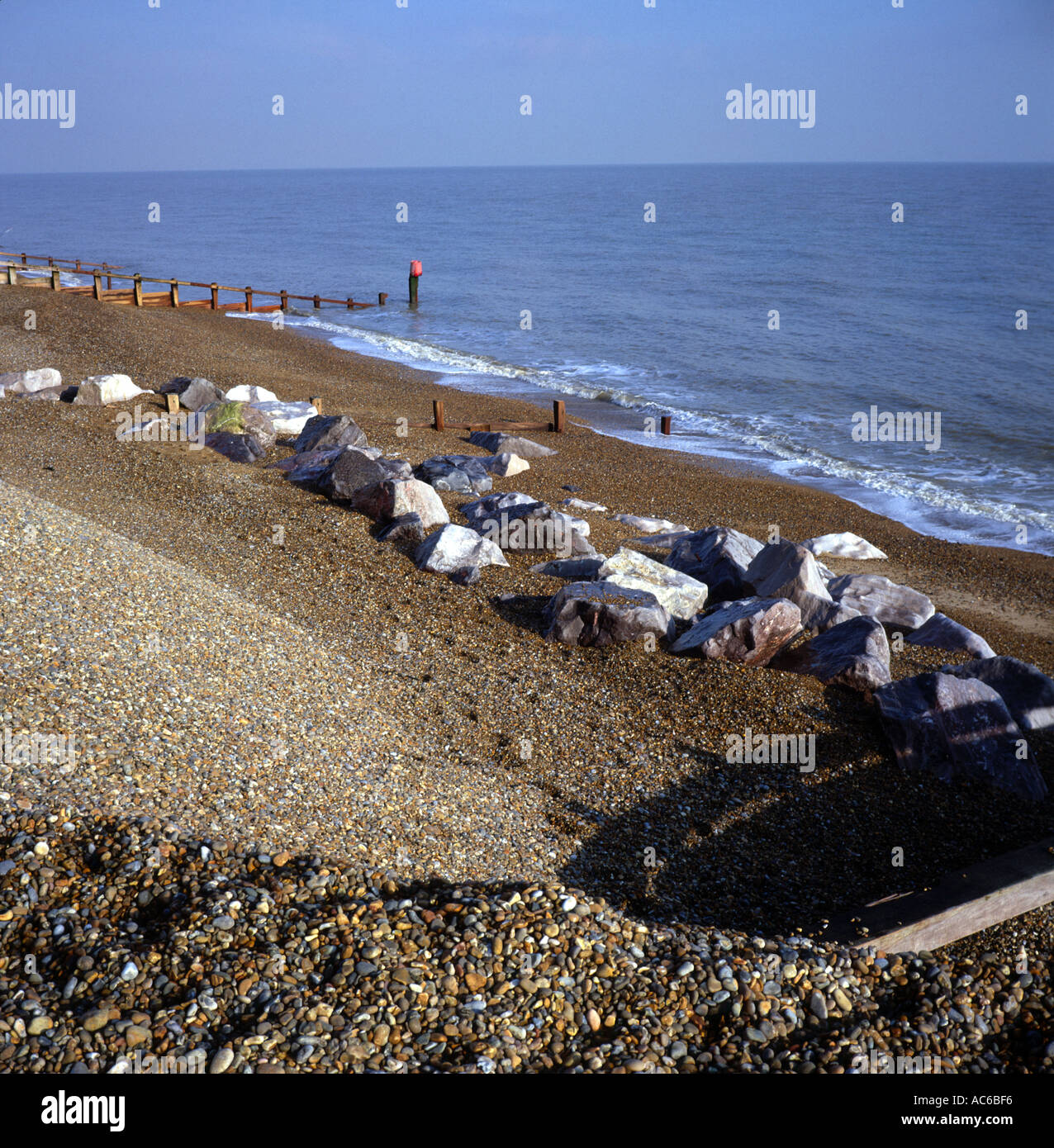 Sea wall rock armour sea hi-res stock photography and images - Alamy