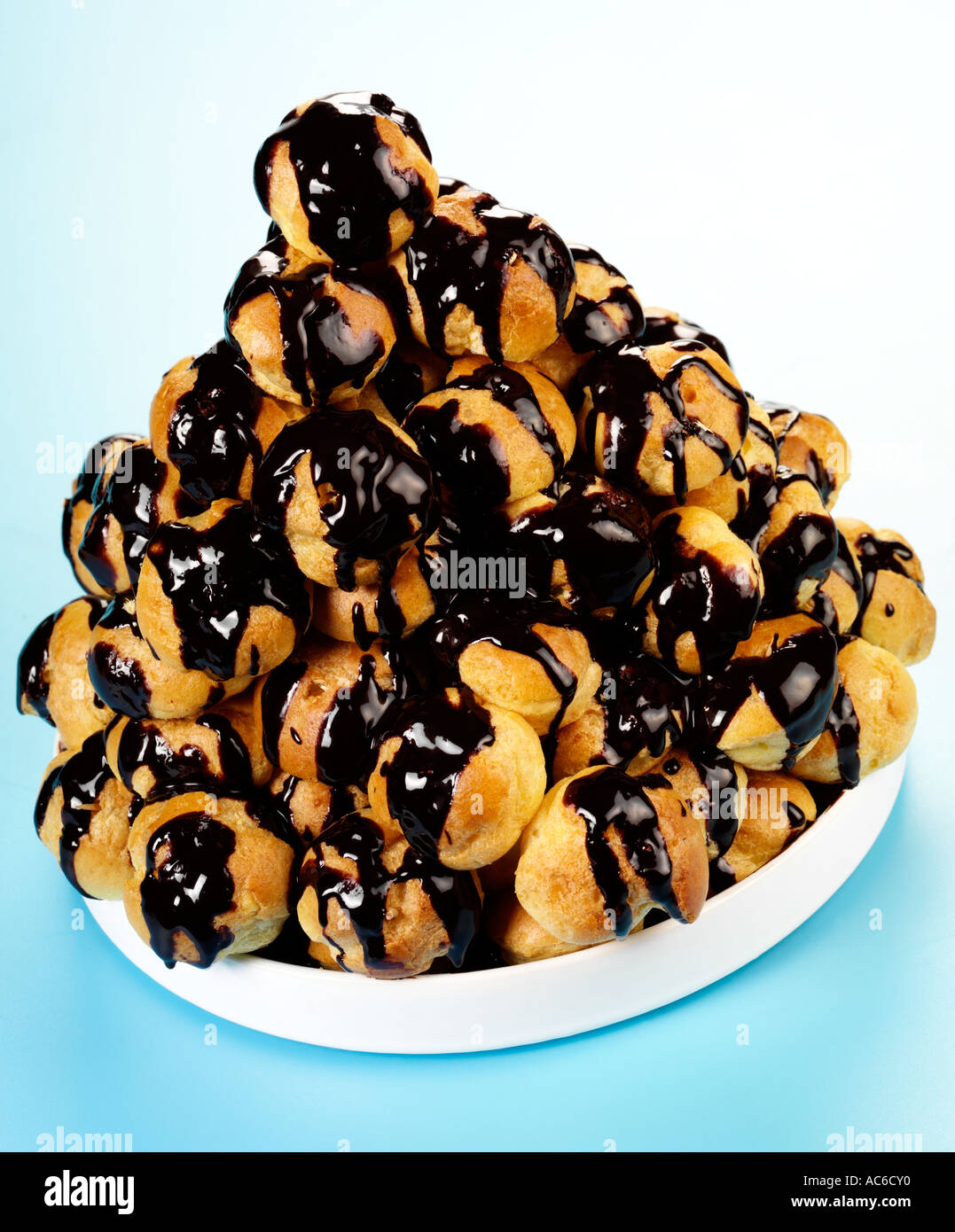 A stack of profiteroles hi-res stock photography and images - Alamy