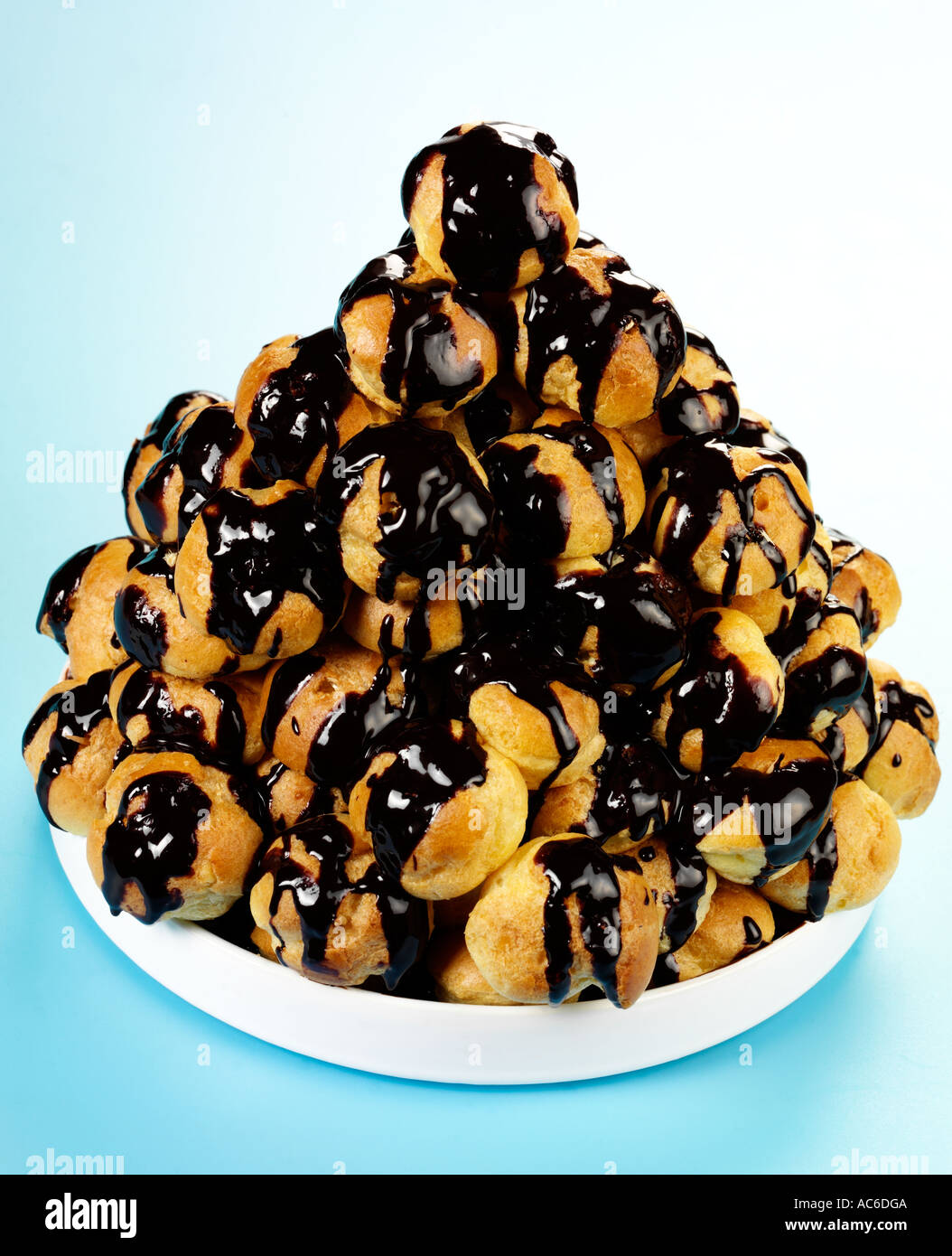 A stack of profiteroles hi-res stock photography and images - Alamy