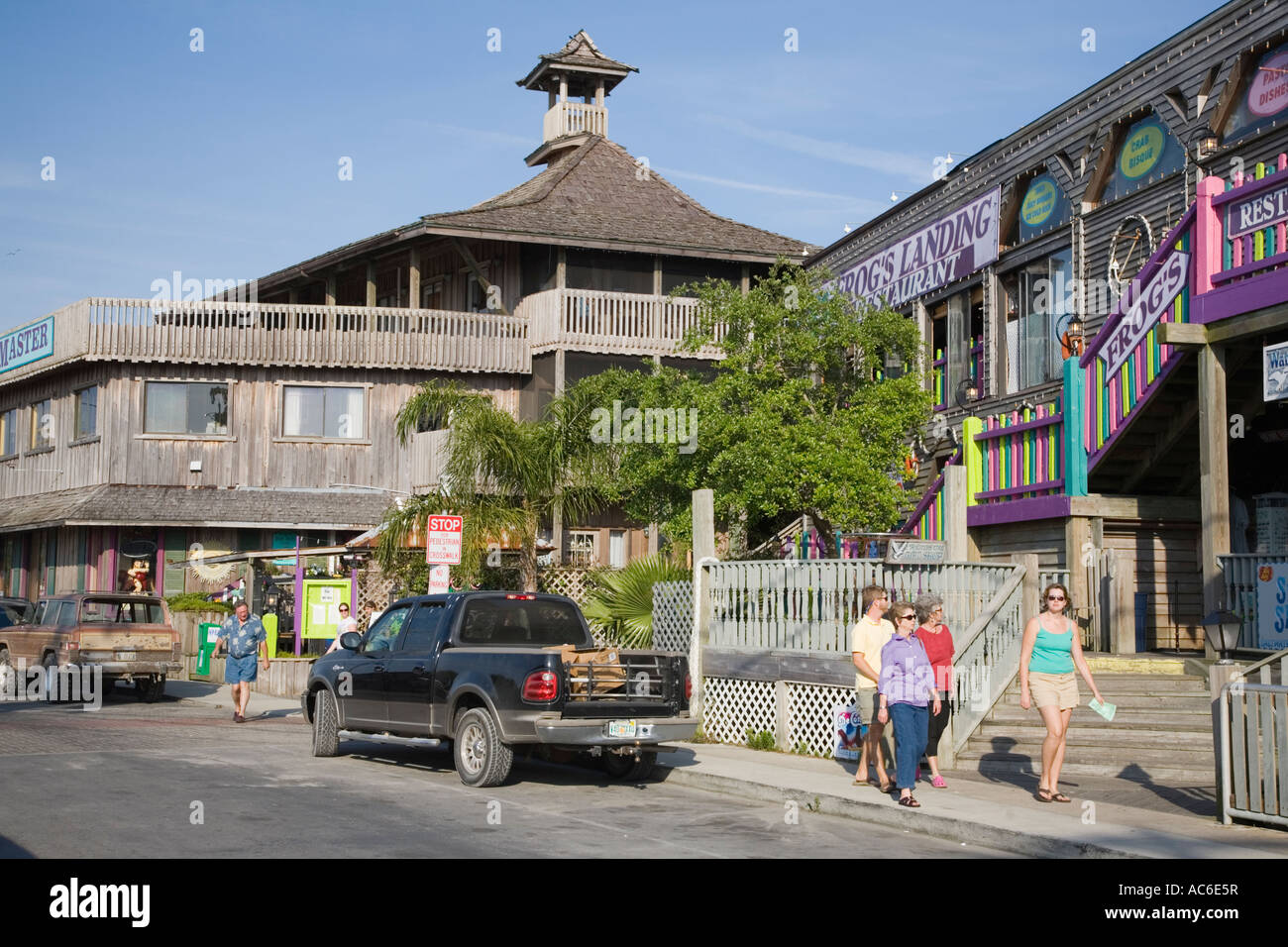Cedar key dock street hi-res stock photography and images - Alamy