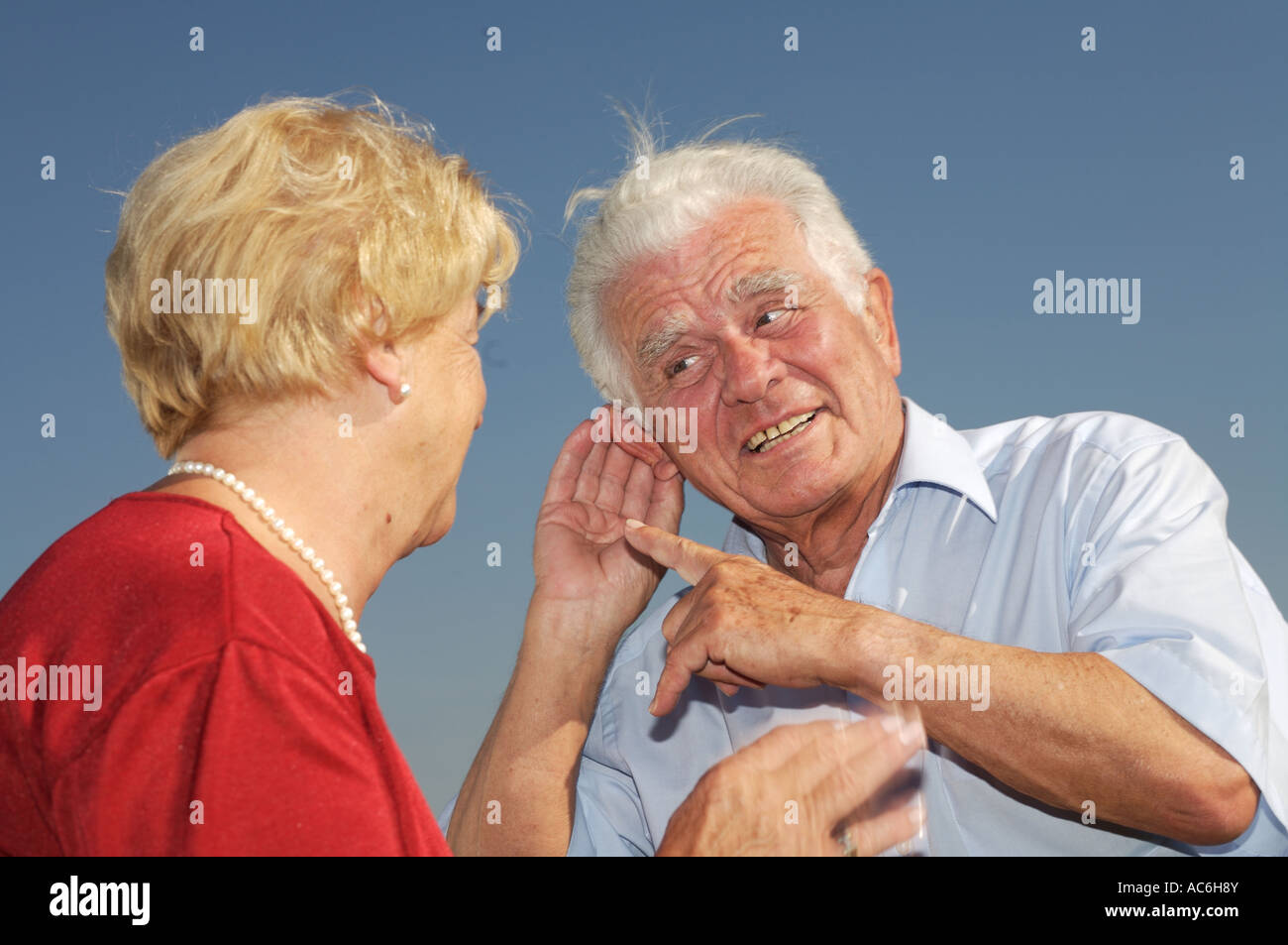 Seniorenpaar elder couple Stock Photo - Alamy