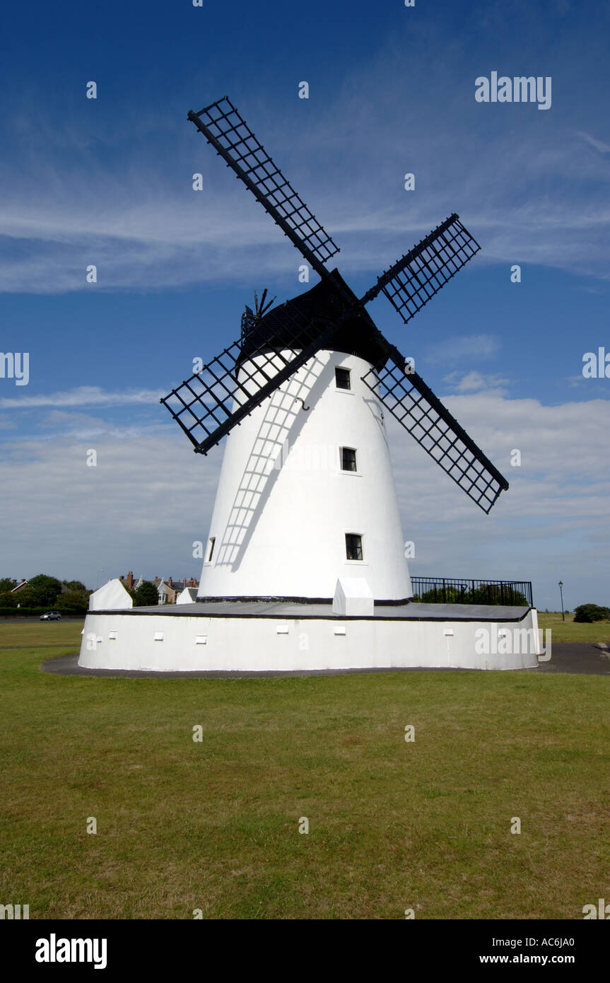 Lytham windmill England UK Stock Photo - Alamy