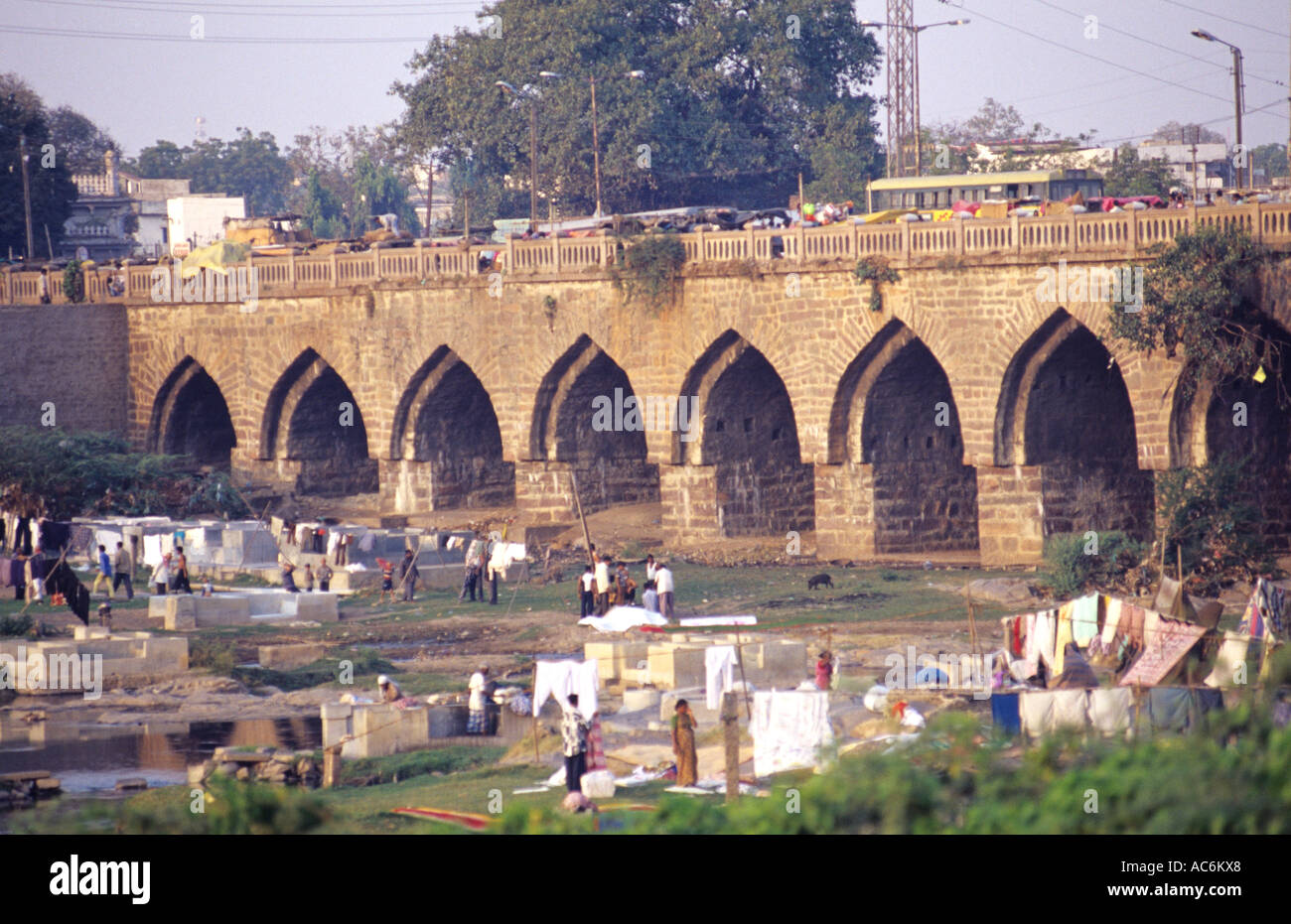 PURANA PUL HYDERABAD ANDHRA PRADESH Stock Photo - Alamy