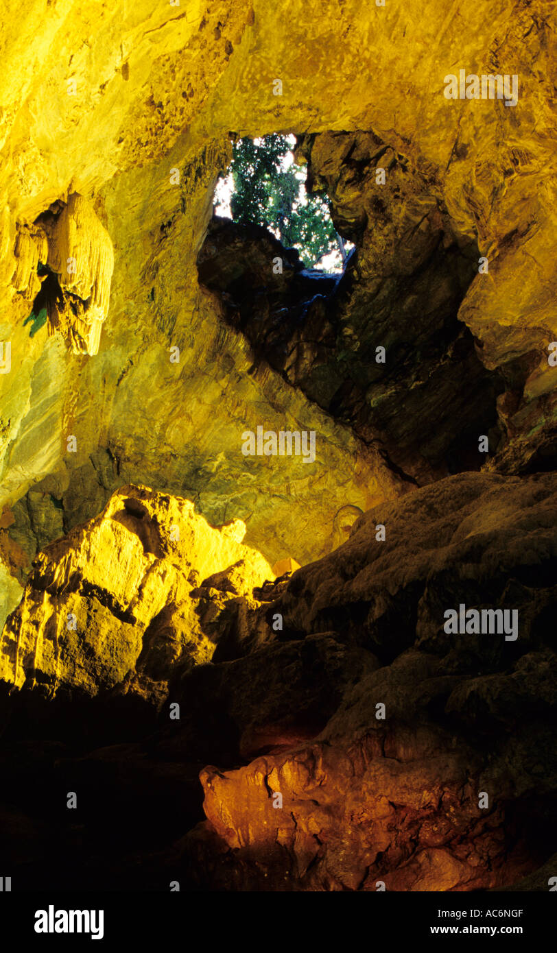 INTERIORS OF BORRA CAVE ANDHRA PRADESH Stock Photo - Alamy