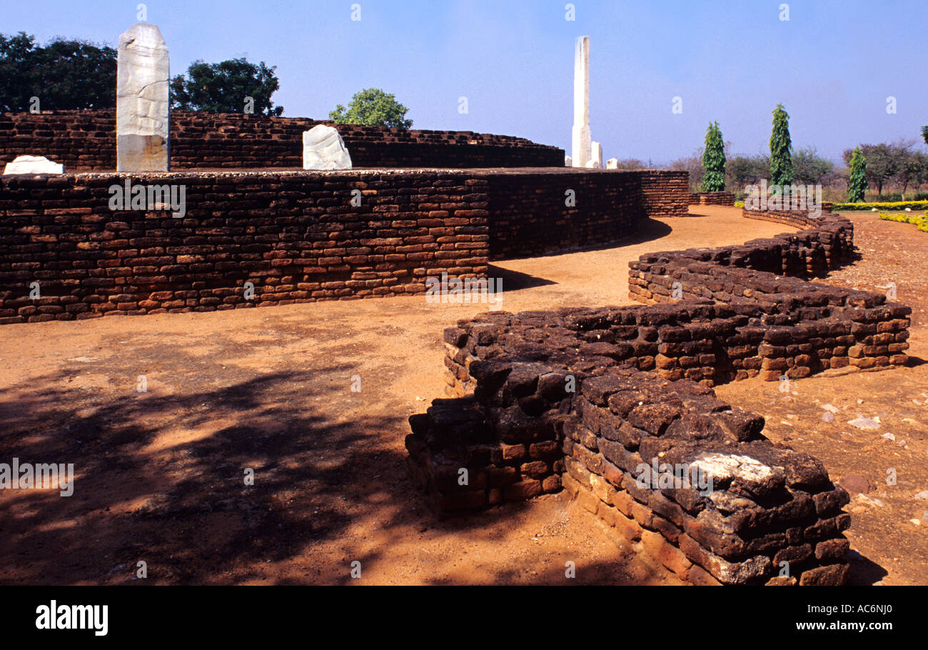 MAHA STHUPA IN NAGARJUNAKONDA ANDHRA PRADESH Stock Photo - Alamy
