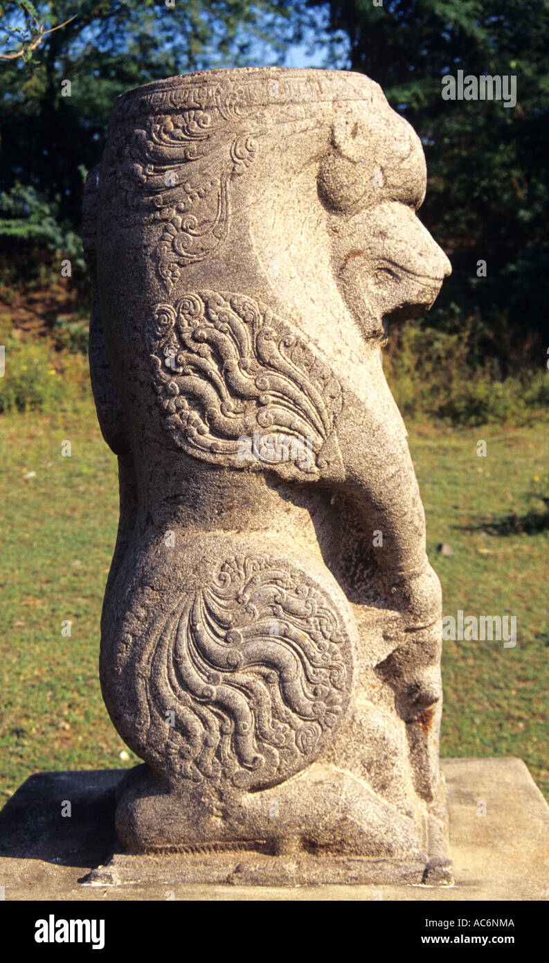 SYMBOL OF VIJAYANAGARA KONDAPALLI FORT ANDHRA PRADESH Stock Photo - Alamy