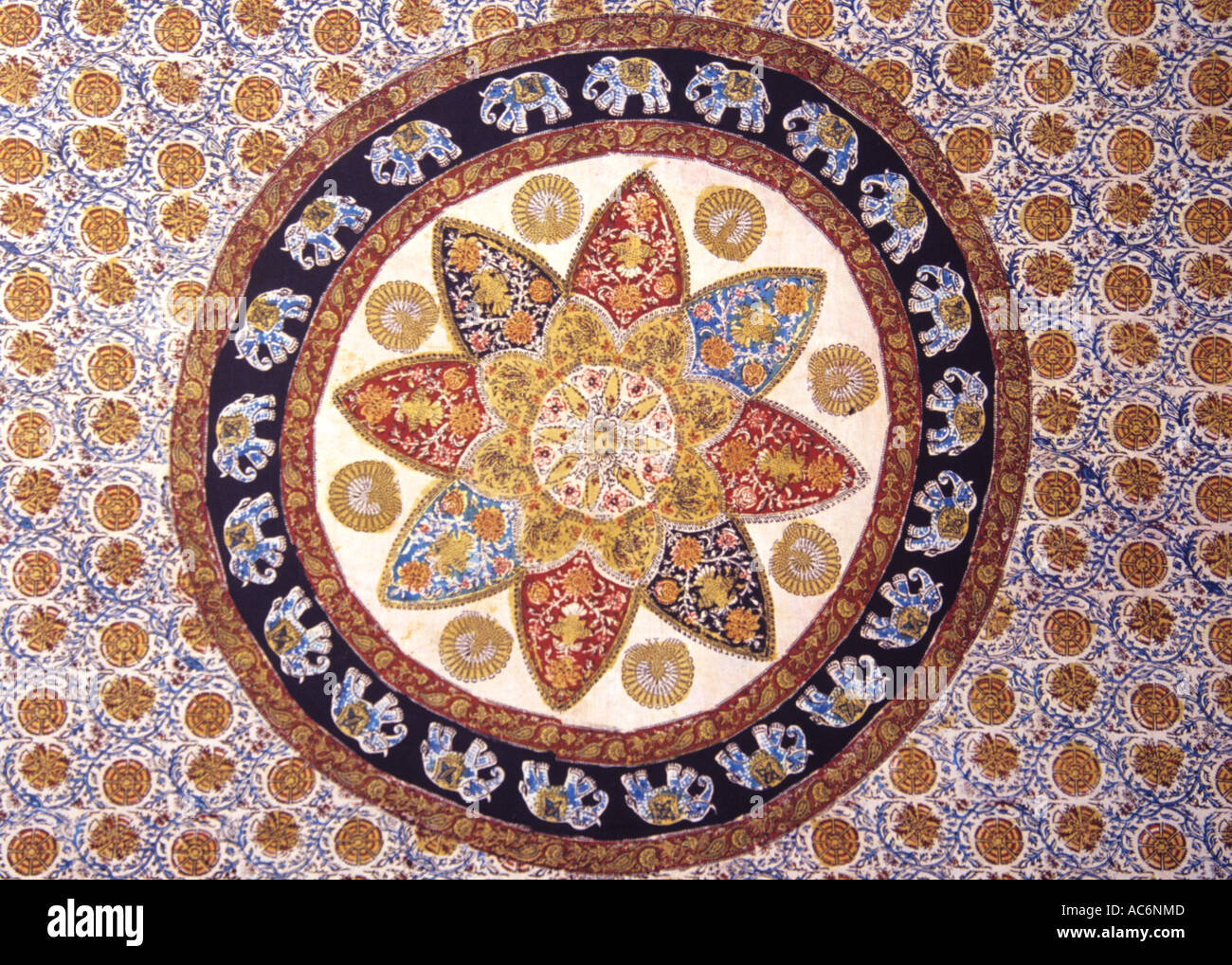 KALAMKARI PRINTS MACHLIPATNAM ANDHRA PRADESH Stock Photo - Alamy