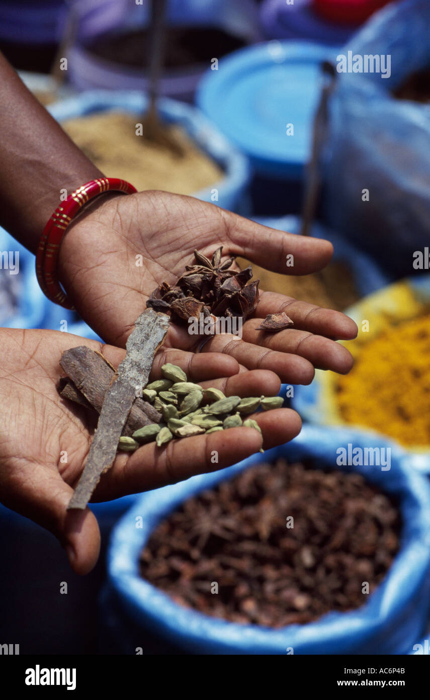Spice market mapusa goa hi-res stock photography and images - Alamy