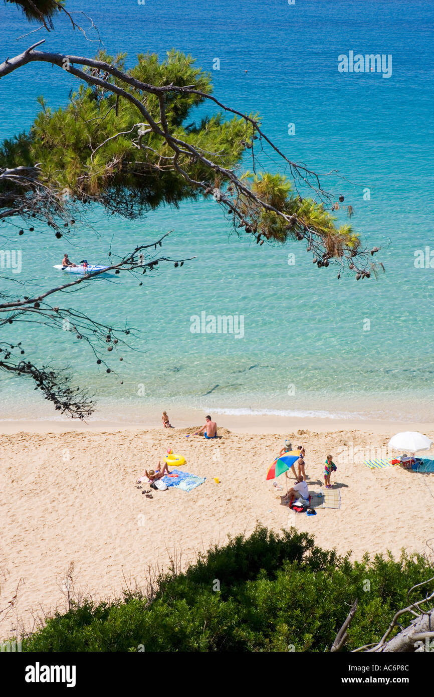 LASSI BEACH KEFALONIA Stock Photo - Alamy