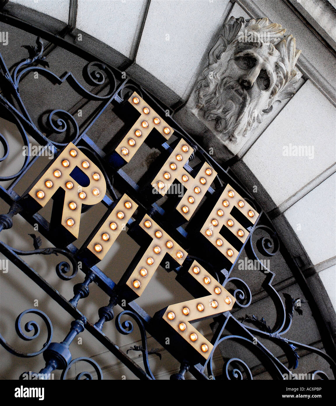 The Ritz. Picture by Paddy McGuinness. paddymcguinness Stock Photo - Alamy