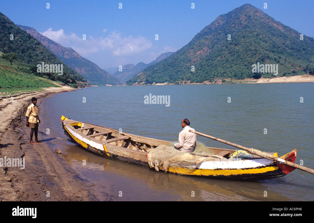 Banks of godavari river hi-res stock photography and images - Alamy