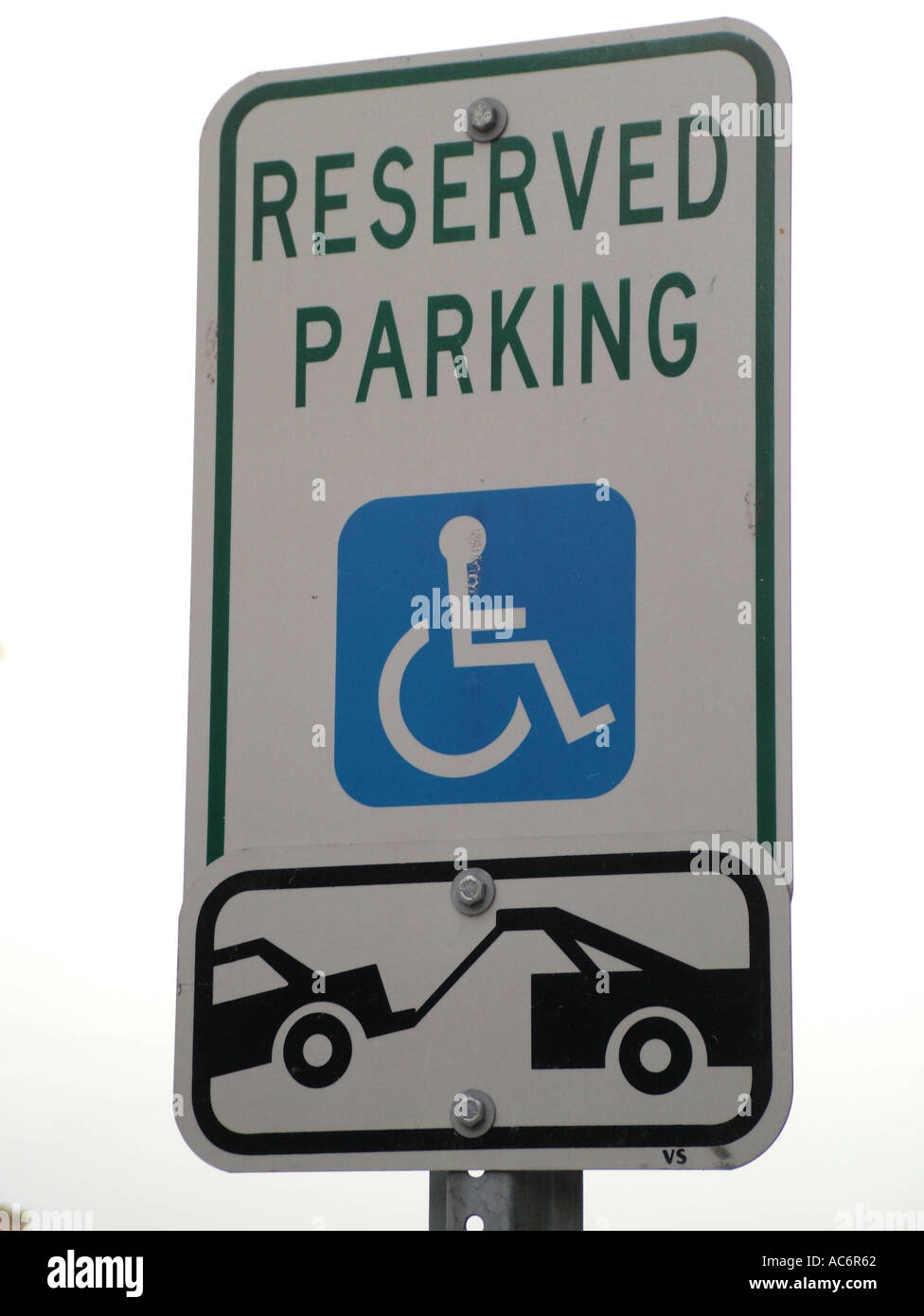 AJD42992, parking sign, Reserved Parking, Handicap Parking Only, tow ...