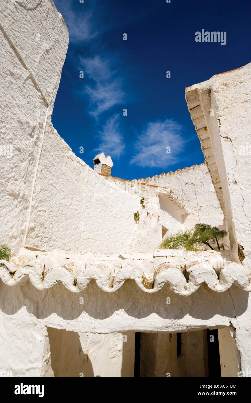 Comares Malaga Province Spain Architectural detail Stock Photo - Alamy